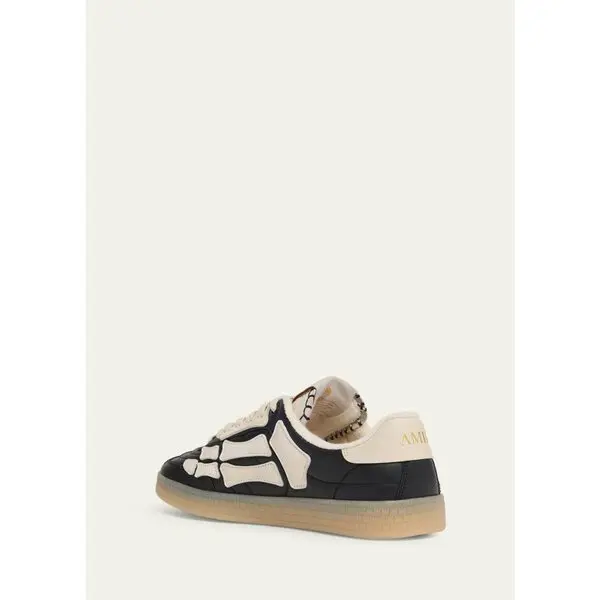 Amiri Pacific Football Leather & Suede Low-top Sneakers