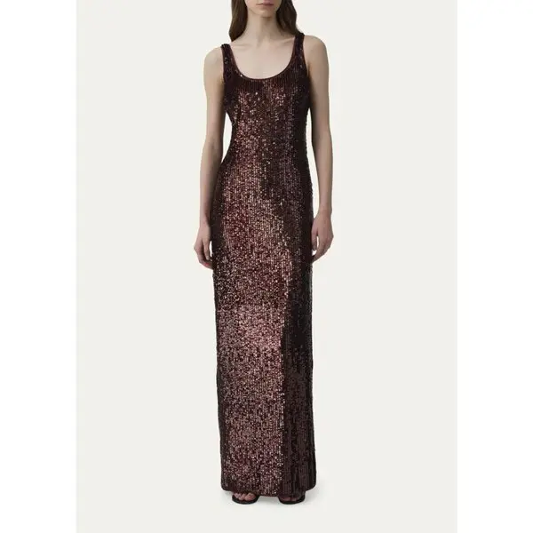Simkhai Bex Sequined Tank Maxi Dress