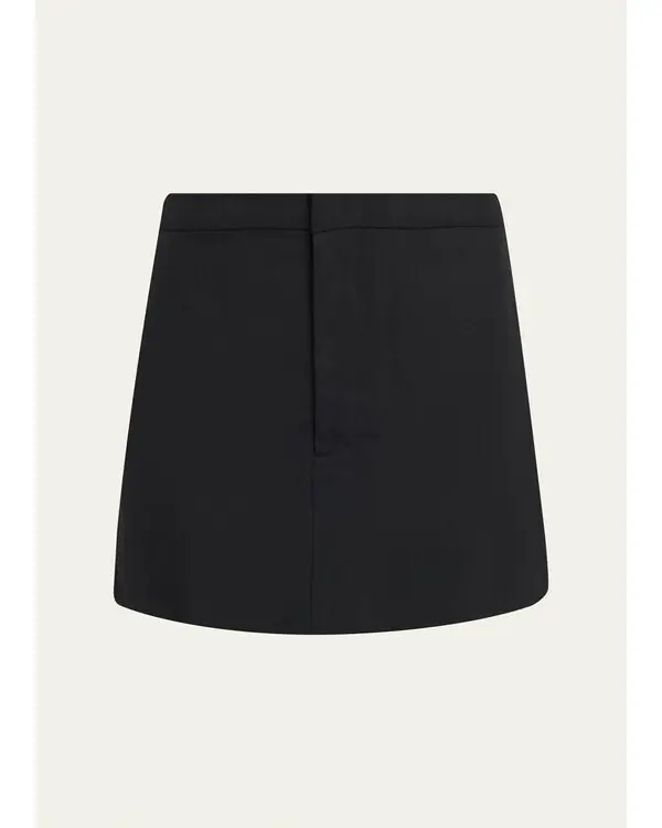 Still Here Kelly Nylon Mini Skirt