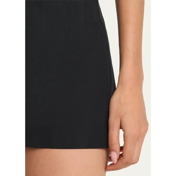 Still Here Kelly Nylon Mini Skirt