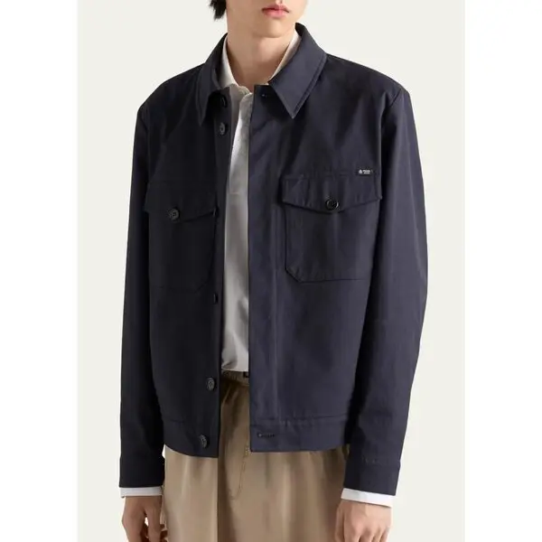 Prada Technical Twill Shirt Jacket
