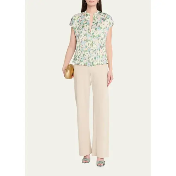 Vince Colette High-rise Linen Bias Pants