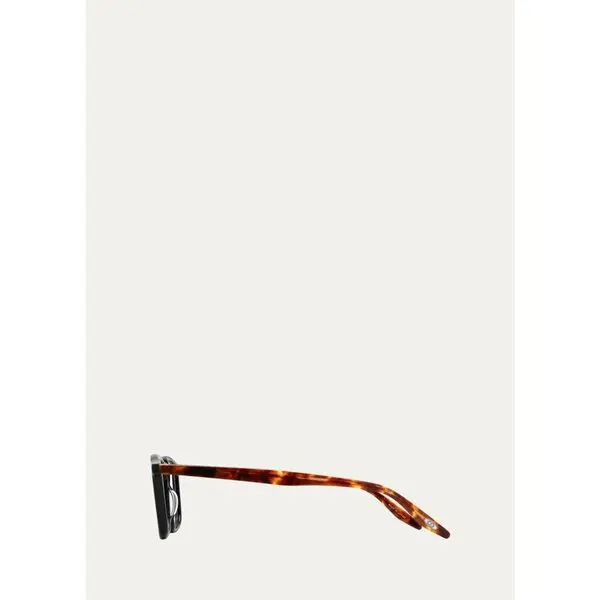 Barton Perreira Raymond Keyhole-bridge Acetate Rectangle Sunglasses