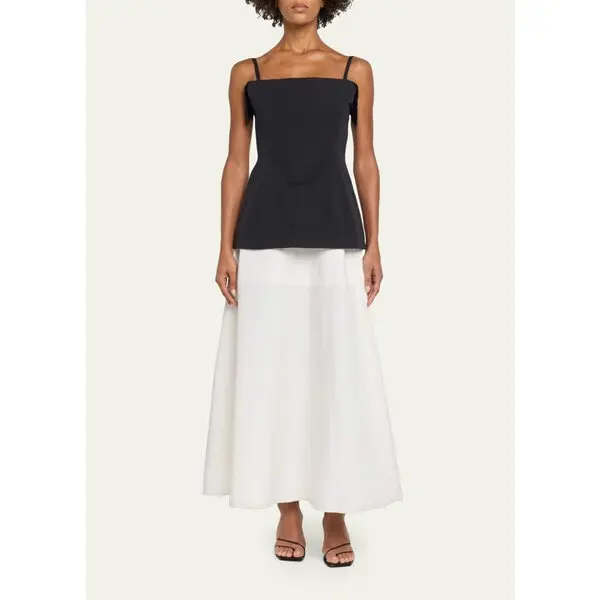 FFORME Deeta Flared Cotton Skirt