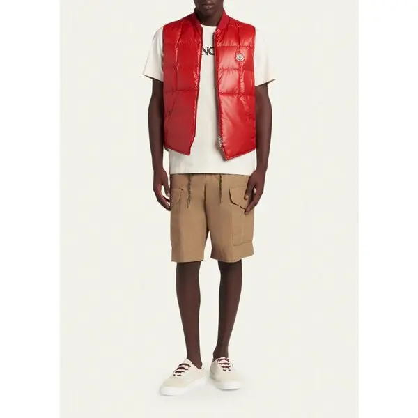 Moncler Matte Polyester Quilted Vest