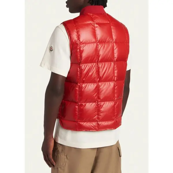 Moncler Matte Polyester Quilted Vest
