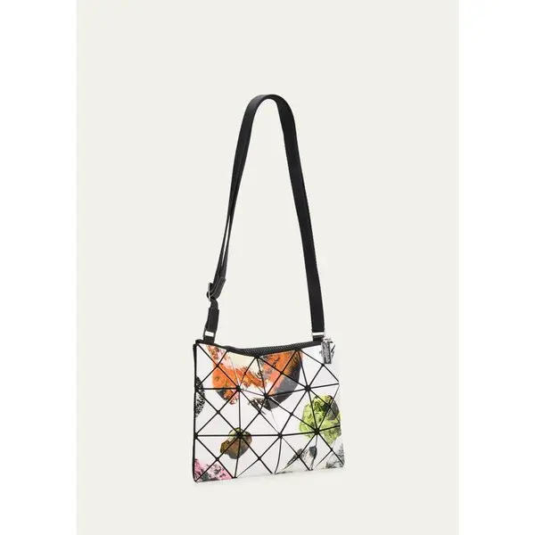 Issey Miyake Cosmic Abstract-print Geometric Crossbody Bag - White Base