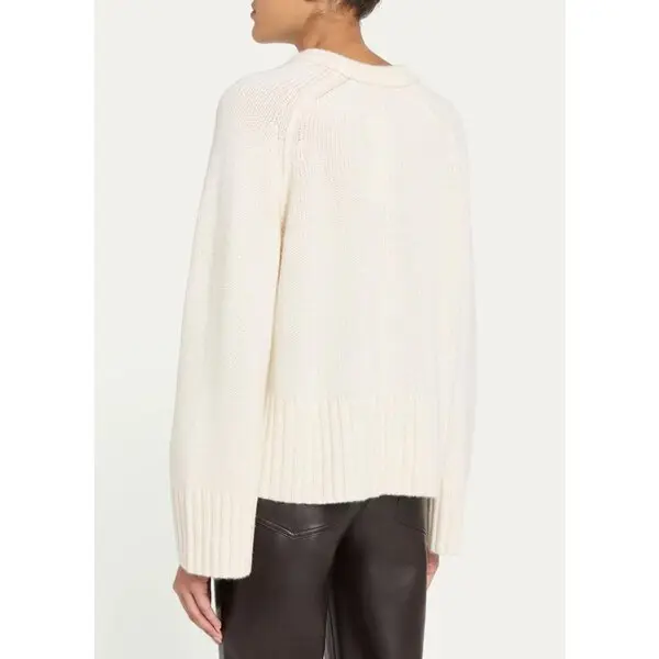 Simkhai Curtis Cashmere Crewneck Sweater