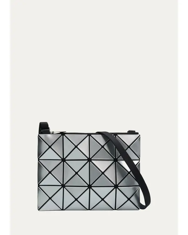 Issey Miyake Lucent Geometric Crossbody Bag - Silver