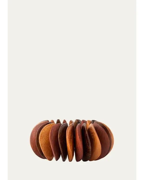 BEN-AMUN Stretch Wooden Bracelet