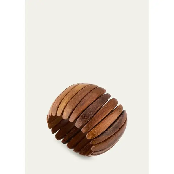 BEN-AMUN Stretch Wooden Bracelet