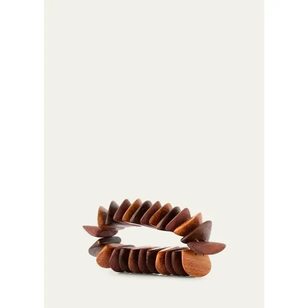 BEN-AMUN Stretch Wooden Bracelet