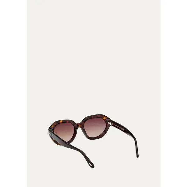 TOM FORD Meryl 53mm Oval Sunglasses