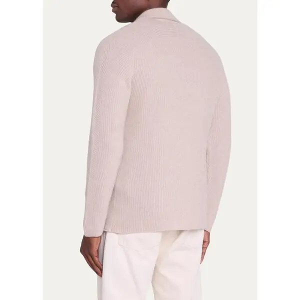 Massimo Alba Melange Brushed Cashmere Crewneck Sweater