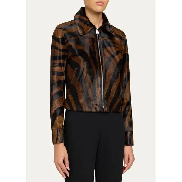 Simkhai Daria Calf Hair Jacket