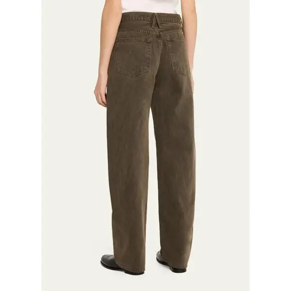 SLVRLAKE Ella Mid-rise Barrel Jeans