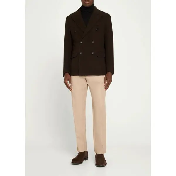 Massimo Alba Double-breasted Cashmere Blazer