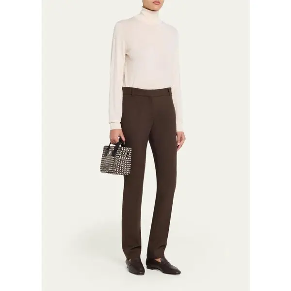 Moncler Caradoc Micro Raffia Crochet Tote Bag - Multi