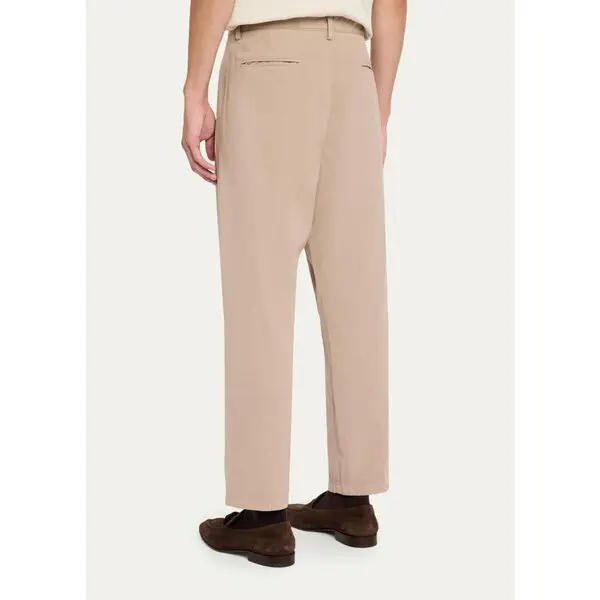 Massimo Alba Fossil Pleated Pants
