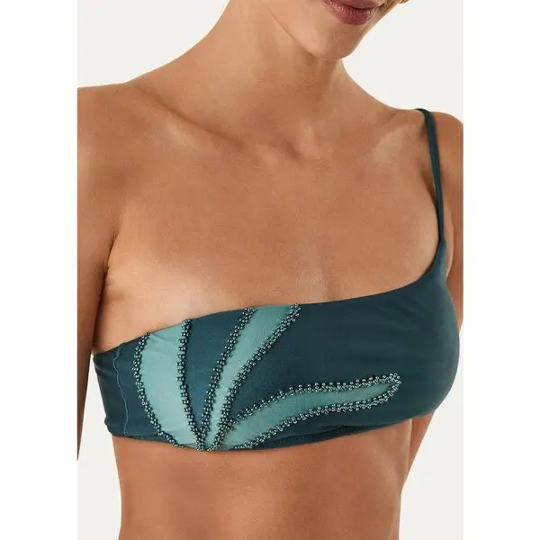 VIX PAULA HERMANNY Selma Ana One-shoulder Bikini Top