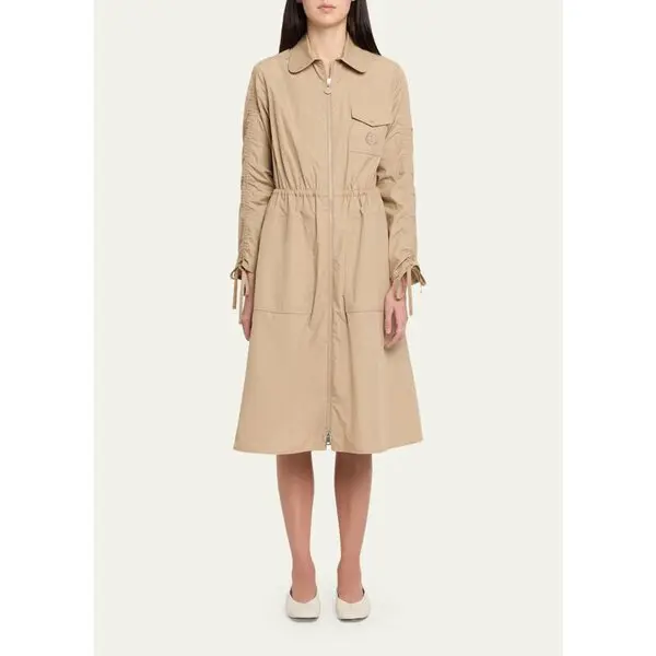 Moncler Cotton Poplin Shirtdress