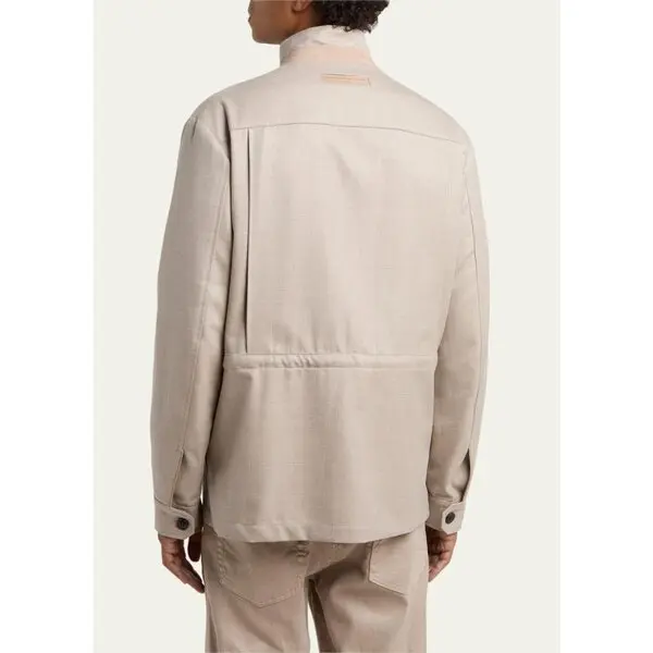 Zegna Wool Field Jacket
