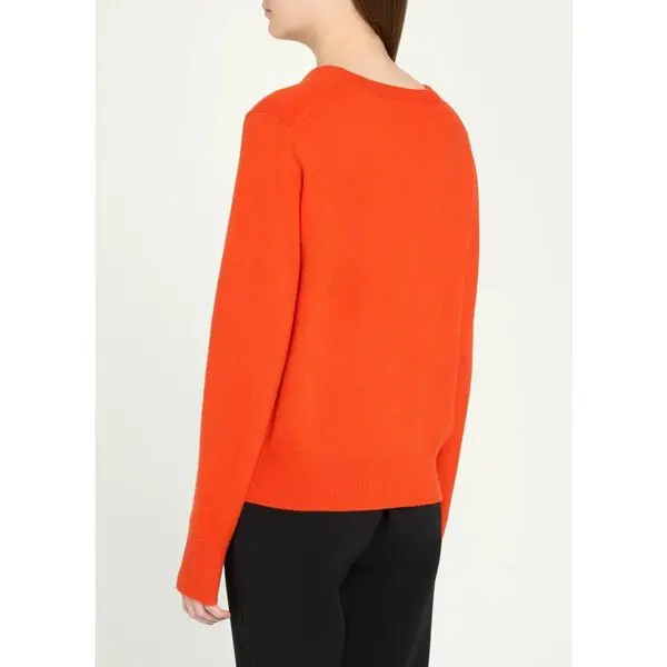 Vince Metal Button Wool-cashmere Cardigan
