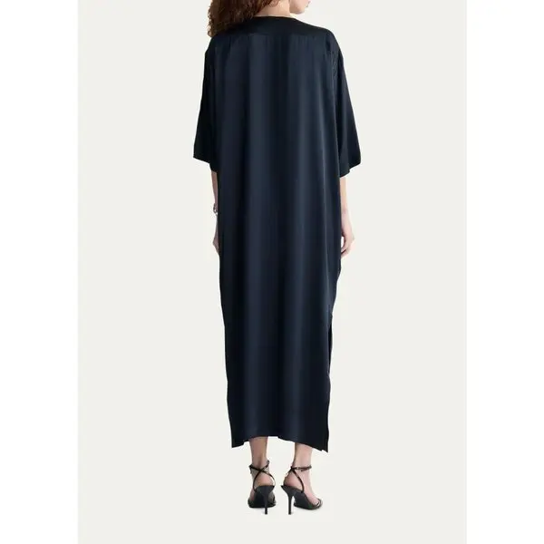 Diane Von Furstenberg Isabelle Sequin Silk Maxi Dress