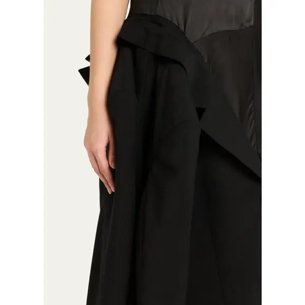 HODAKOVA Inside-out Suit Reconstructed Sleeveless Midi Dress