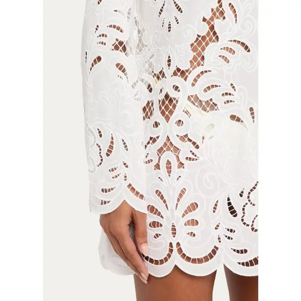 SHANI SHEMER Kelly Embroidered Kaftan Coverup