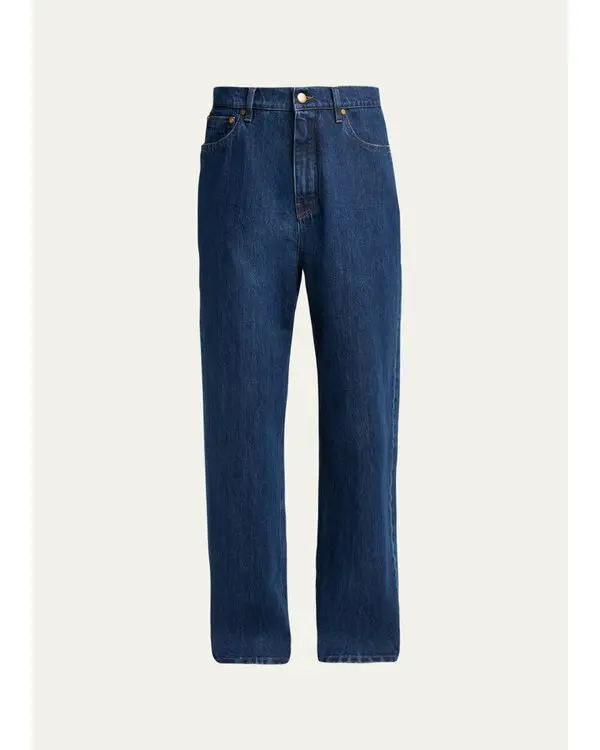 JIL SANDER Straight-leg Denim Trousers