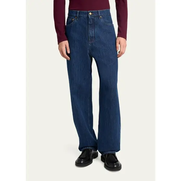 JIL SANDER Straight-leg Denim Trousers