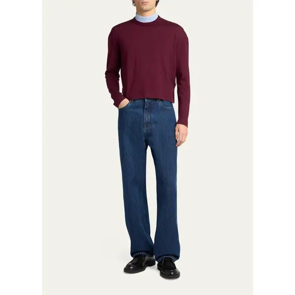 JIL SANDER Straight-leg Denim Trousers
