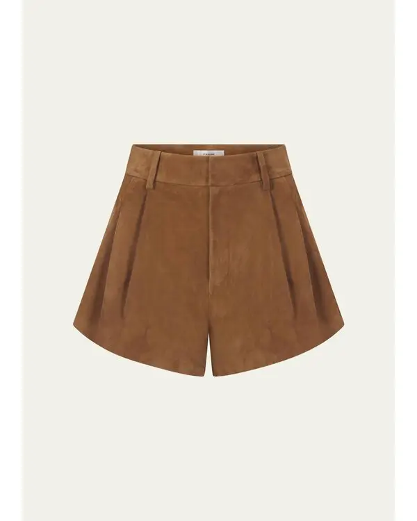 FRAME The Suede Utility Shorts