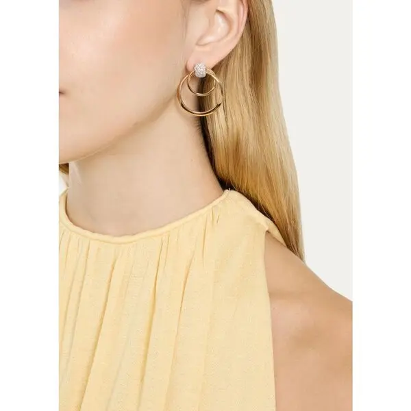 Pomellato Together 18k Rose Diamond Earrings
