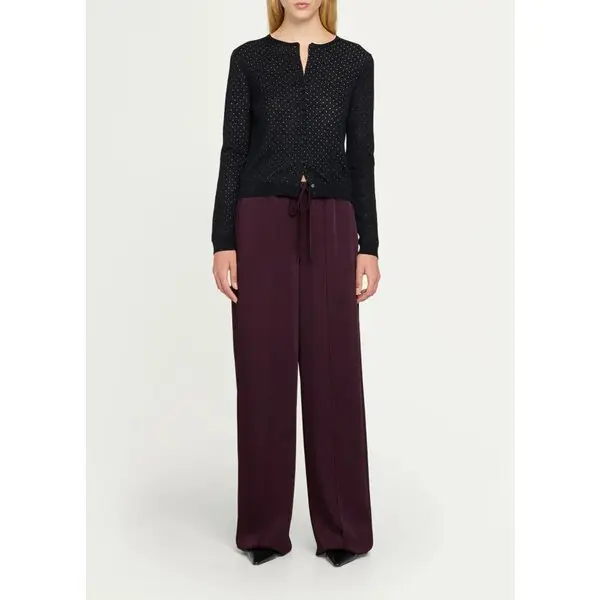 Vince Mid-rise Tailored Drawstring Pants