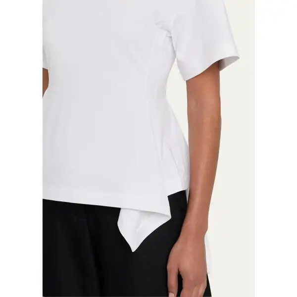 Alaïa Panelled Short-sleeve Top