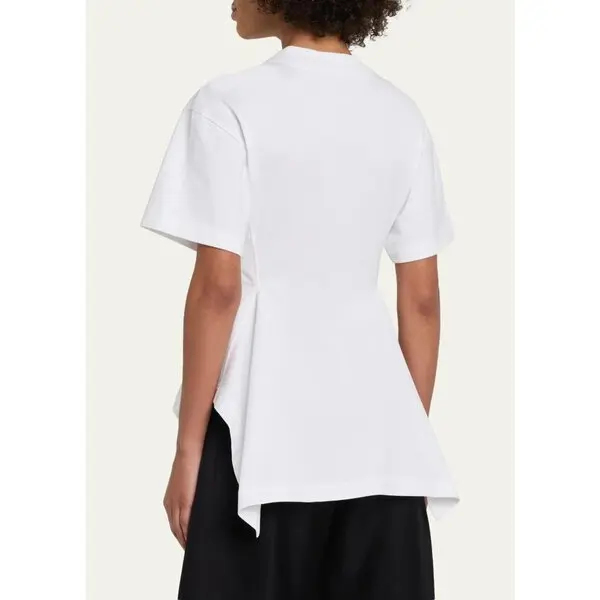 Alaïa Panelled Short-sleeve Top