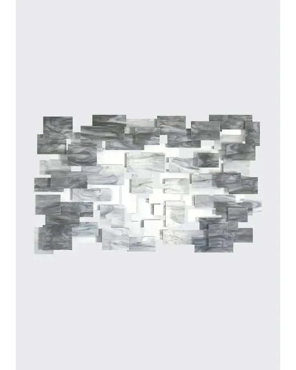 KARO STUDIOS Glass And Metal Wall Sculpture
