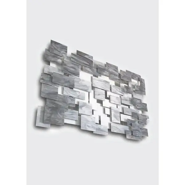 KARO STUDIOS Glass And Metal Wall Sculpture