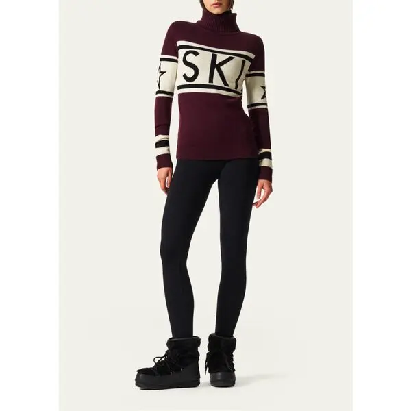 Perfect Moment Schild Ski Intarsia Turtleneck Sweater
