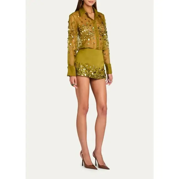 Retrofete Quilly Embroidered Blouse