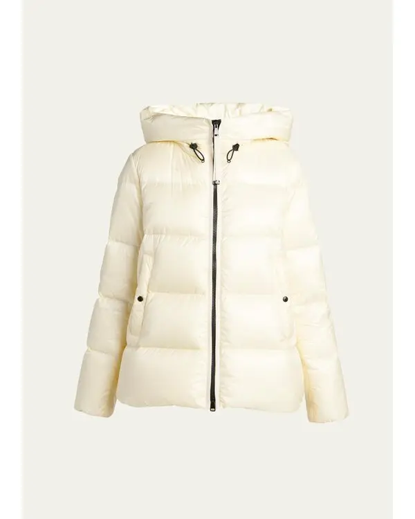 Moncler Serittes Hooded Short Down Jacket