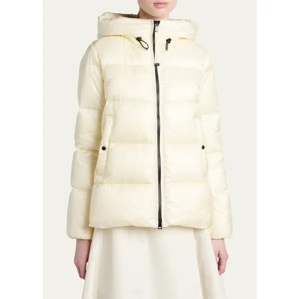 Moncler Serittes Hooded Short Down Jacket