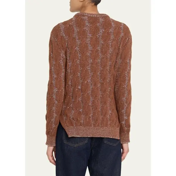 Marni Cable Knit Crewneck Sweater