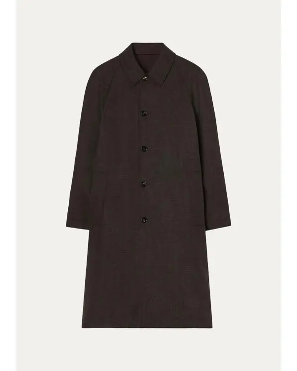 Burberry Reversible Wool Car Coat