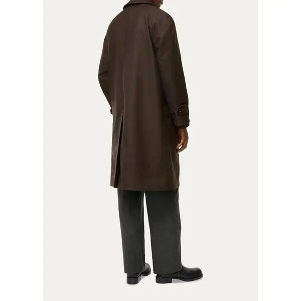 Burberry Reversible Wool Car Coat