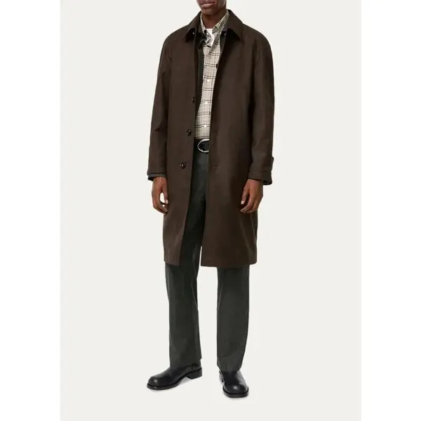 Burberry Reversible Wool Car Coat