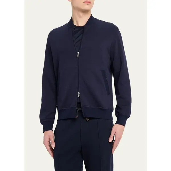 Brunello Cucinelli Cotton Full-zip Cardigan Sweatshirt