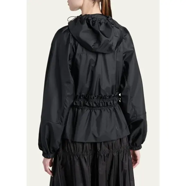 Moncler Imaginaire Canvas Short Parka